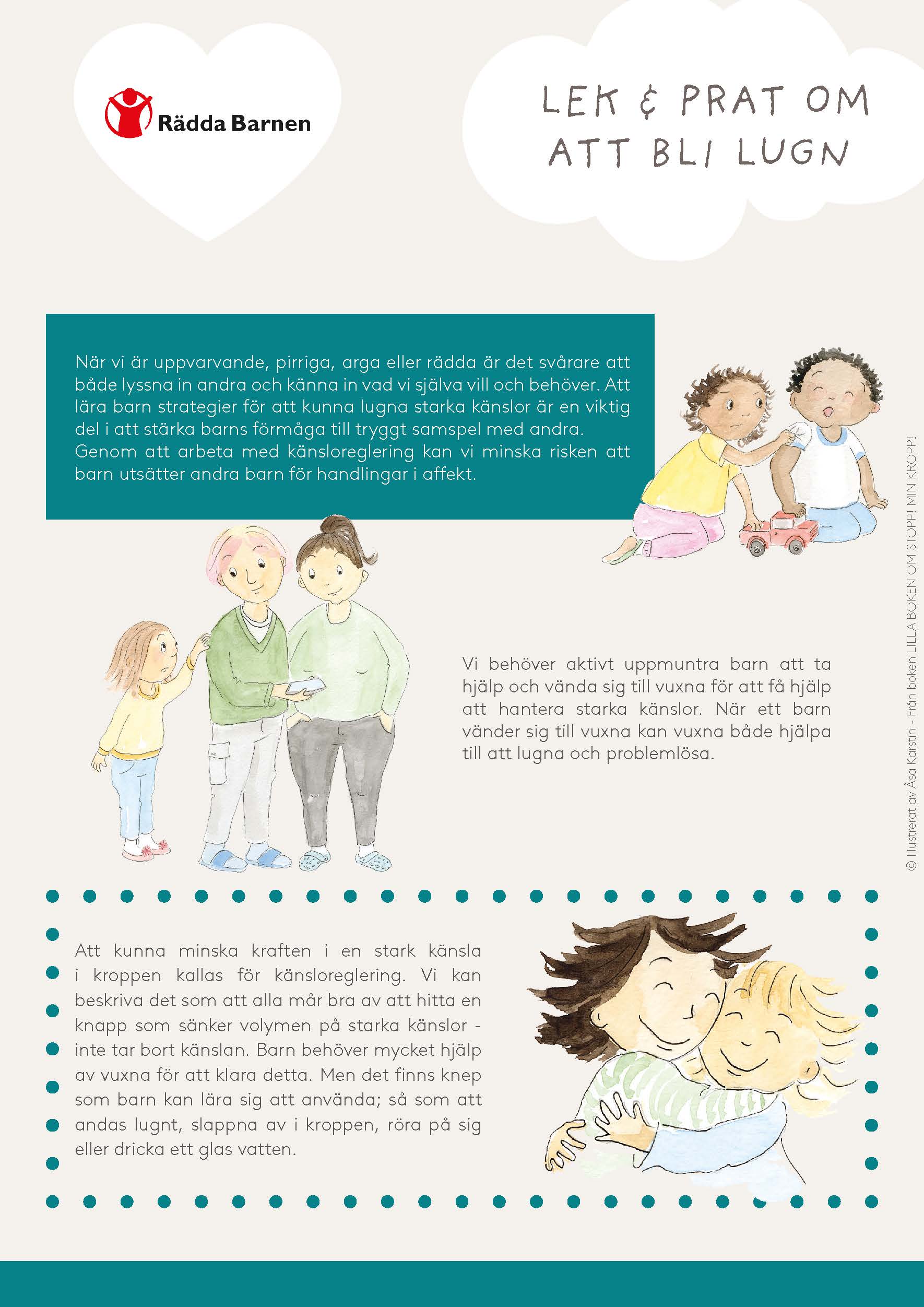Stopp! Min kropp! - Förskolan - Rädda Barnen