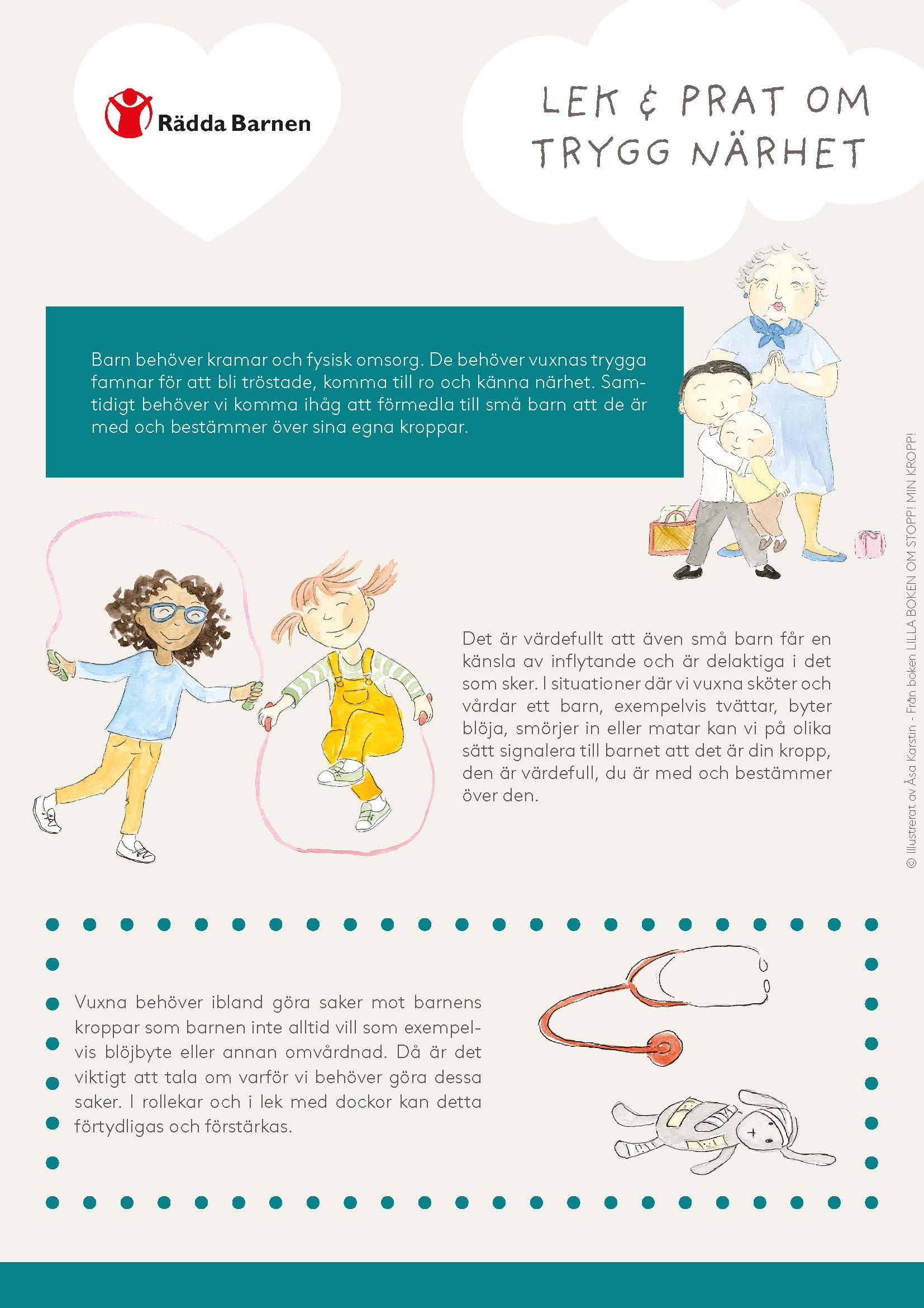 Stopp! Min kropp! - Förskolan - Rädda Barnen